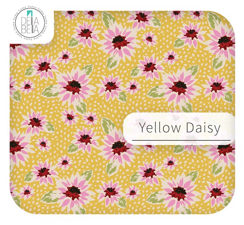 Vintage Daisy Vinyl Wrap for Furniture UK - Self Adhesive Stickers for ...