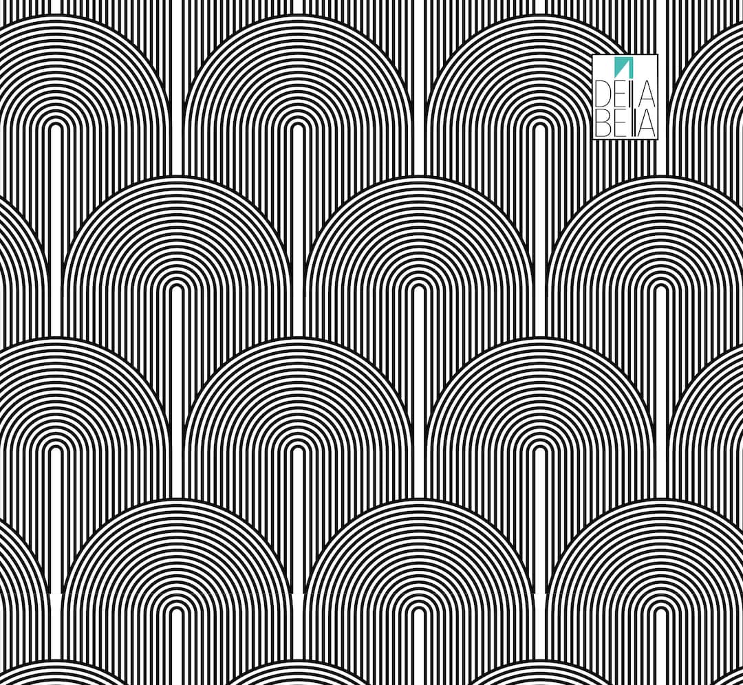 Minimalist Boho Vinyl Wrap for Furniture, Japandi, Arches, Lines ...
