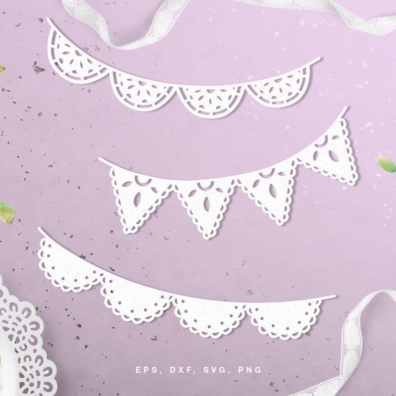 Floral Garland Svg - Etsy