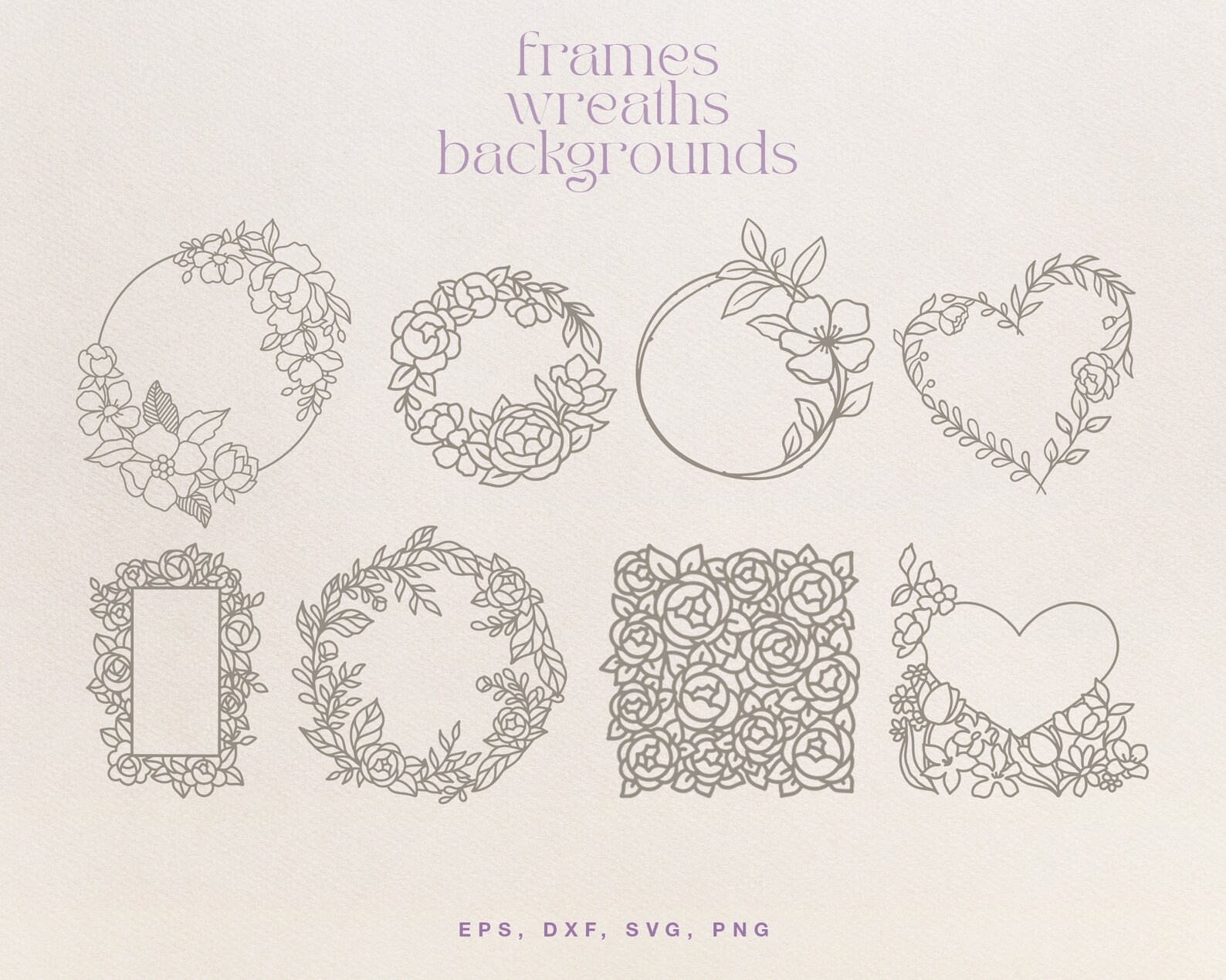 Huge SVG Flowers Bundle 35 Floral Cut Files for Silhouette - Etsy