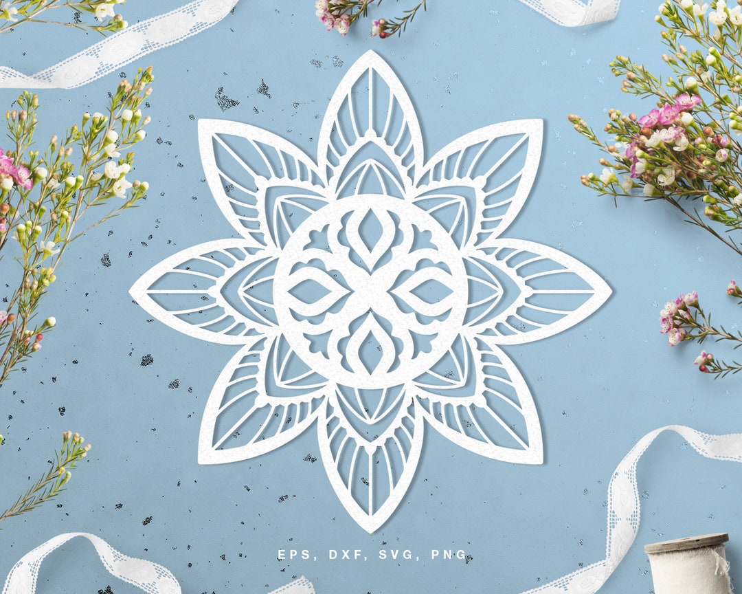 Abstract Sun Cut File (svg Dxf Png Eps) for Silhouette, Cricut ...