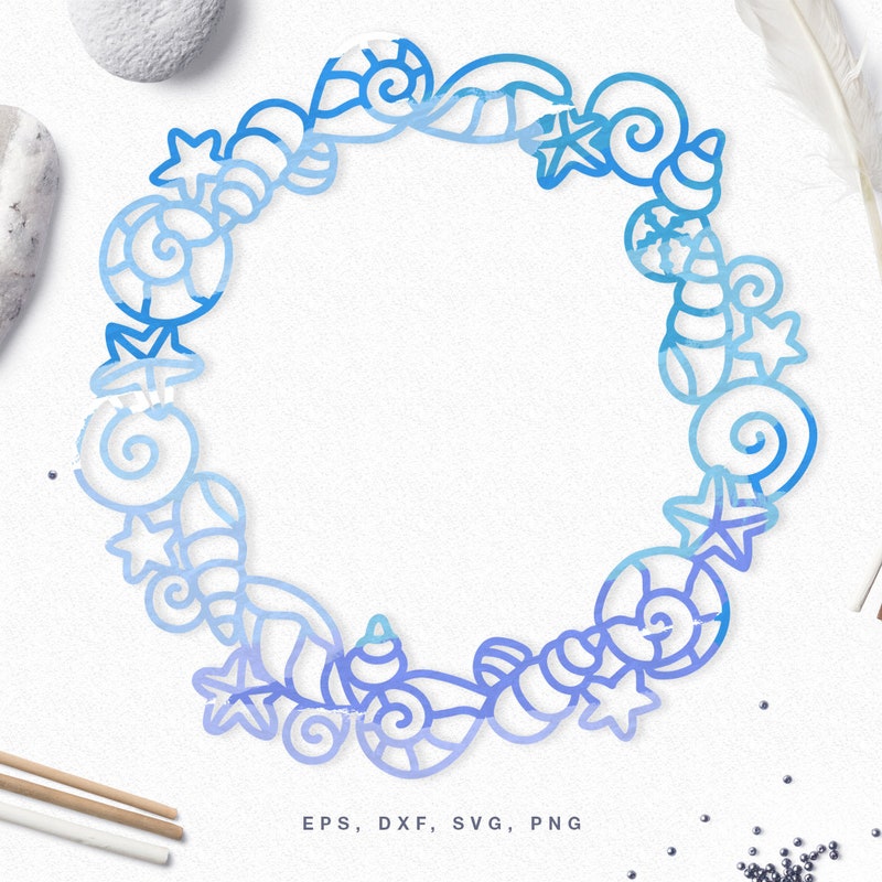 Seashell Frame - Etsy