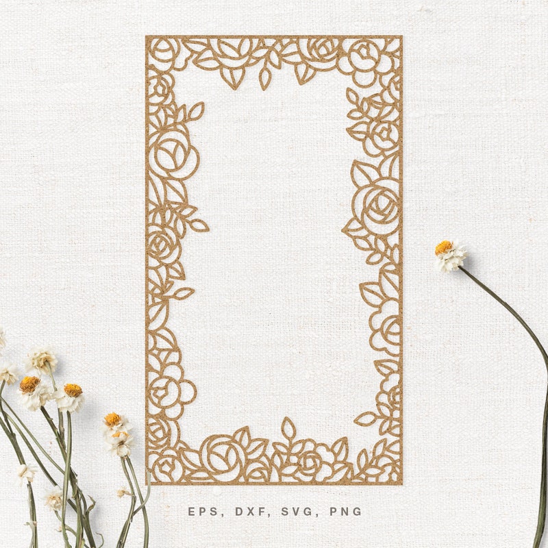 Rectangle Frame Svg - Etsy