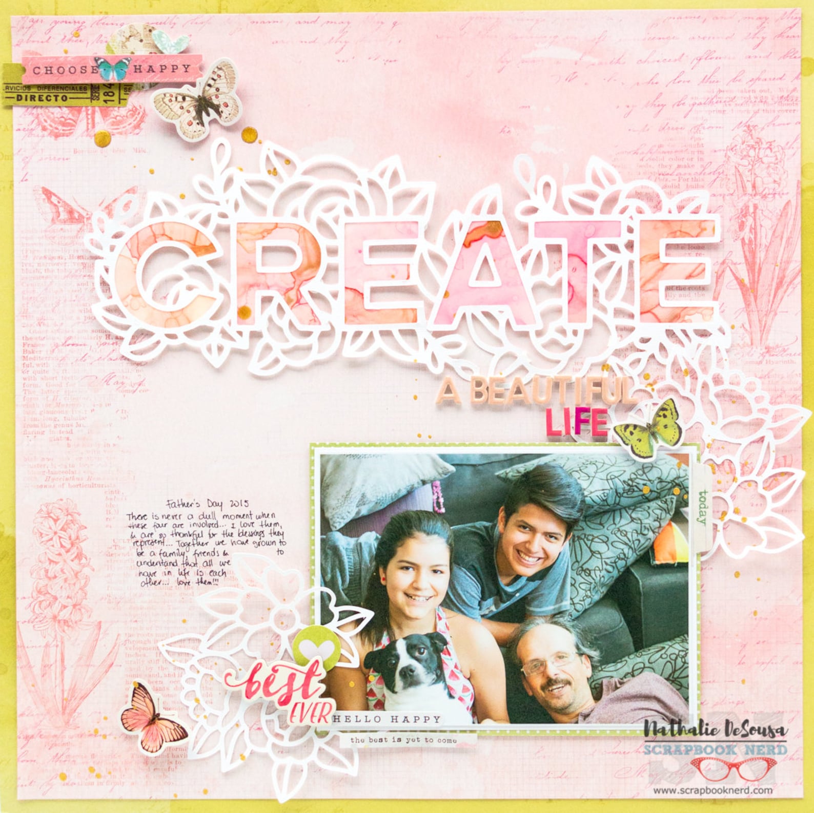 CREATE Word Floral Cut File svg Dxf Png Eps for Silhouette & - Etsy