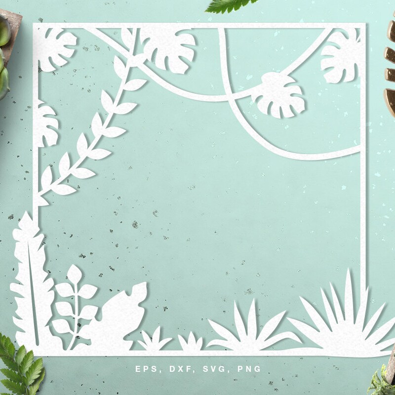 Tropical Die Cuts - Etsy