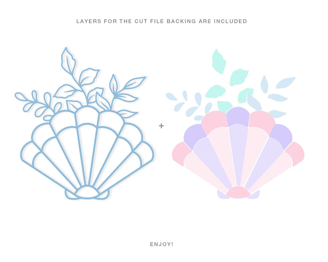Seashell SVG File Cut File for Cricut & Silhouette in Svg - Etsy