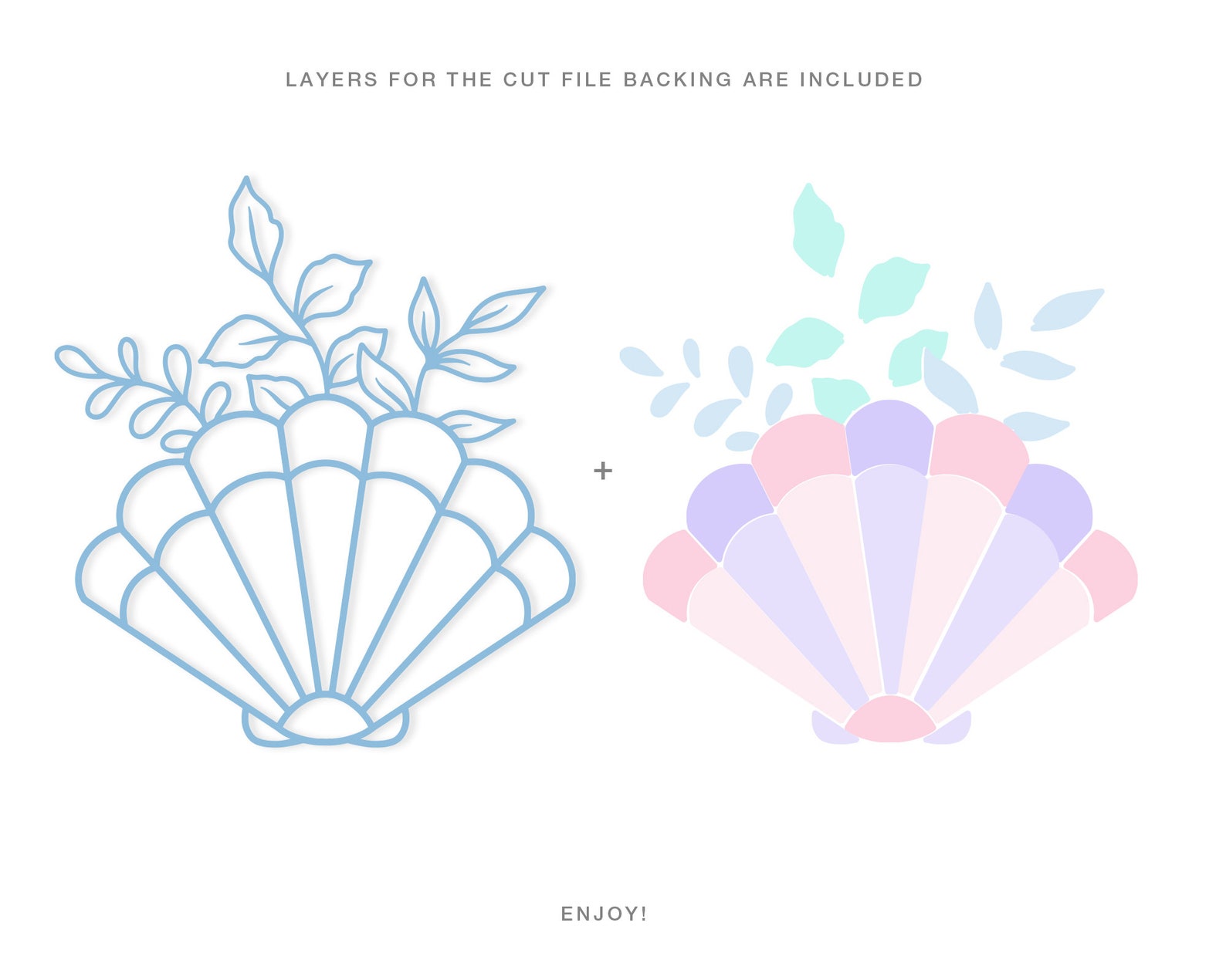 Seashell SVG File Cut File for Cricut & Silhouette in Svg - Etsy