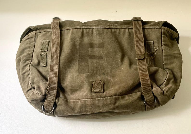 Vintage US Army Cargo Field Pack Bag - Etsy
