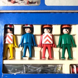 Vintage 1970s Playmobile Construction Worker Set - Etsy
