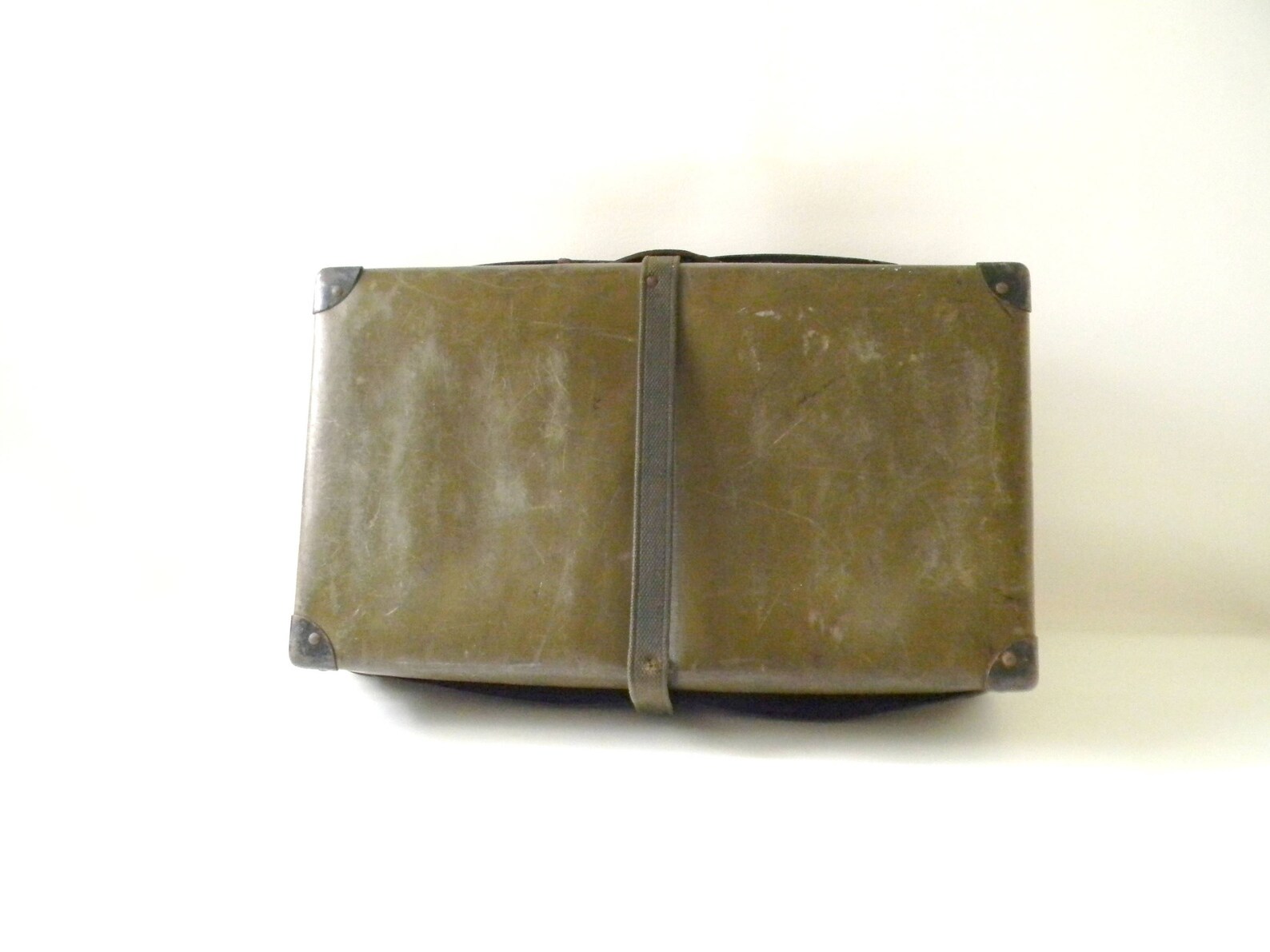 Vintage Green Military Hard Plastic Shipping Container | Etsy