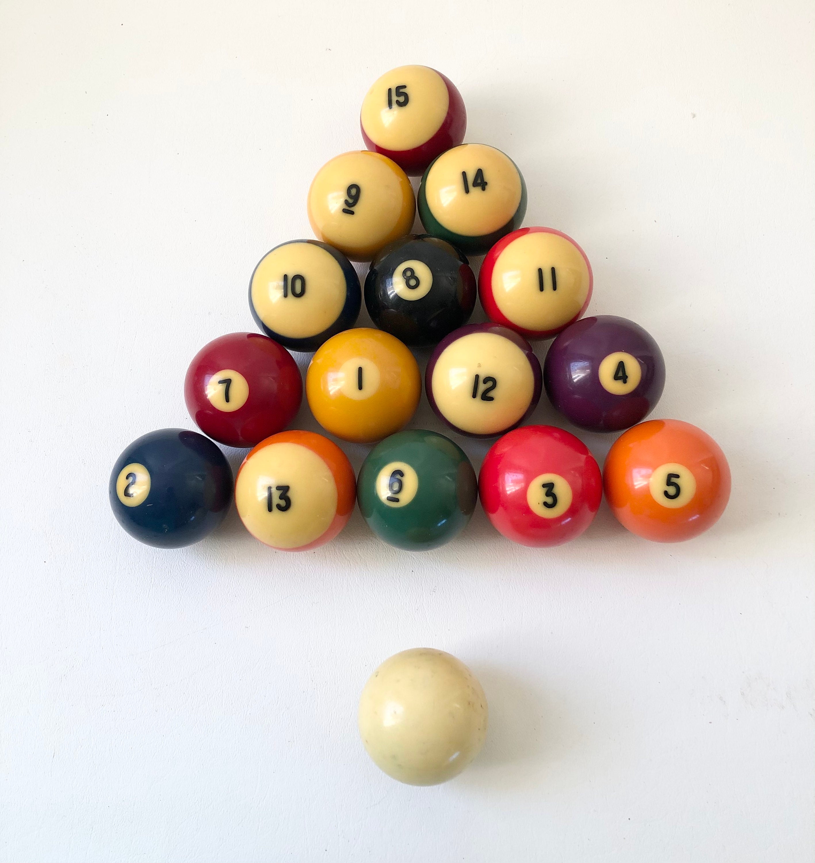 Rare Antique Pool Balls
