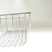 Vintage Rectangle Wire Basket - Etsy