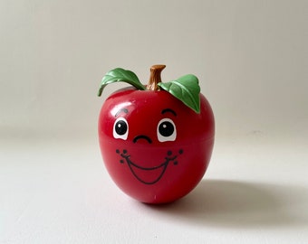 Vintage 1972 Fisher Price Happy Apple Music Chime Fabulous Toy - Etsy