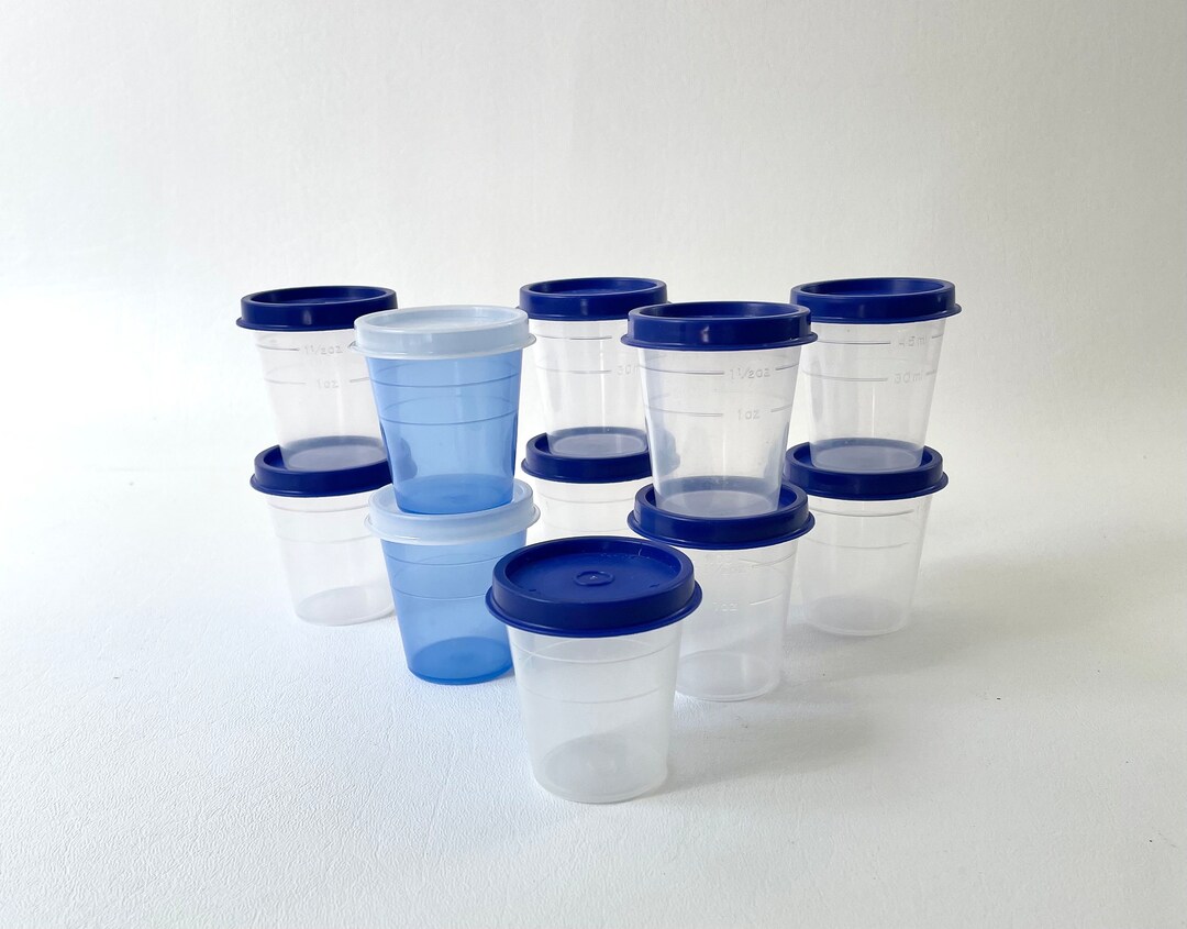 Set of 11 Mini Tupperware Storage Containers - Etsy