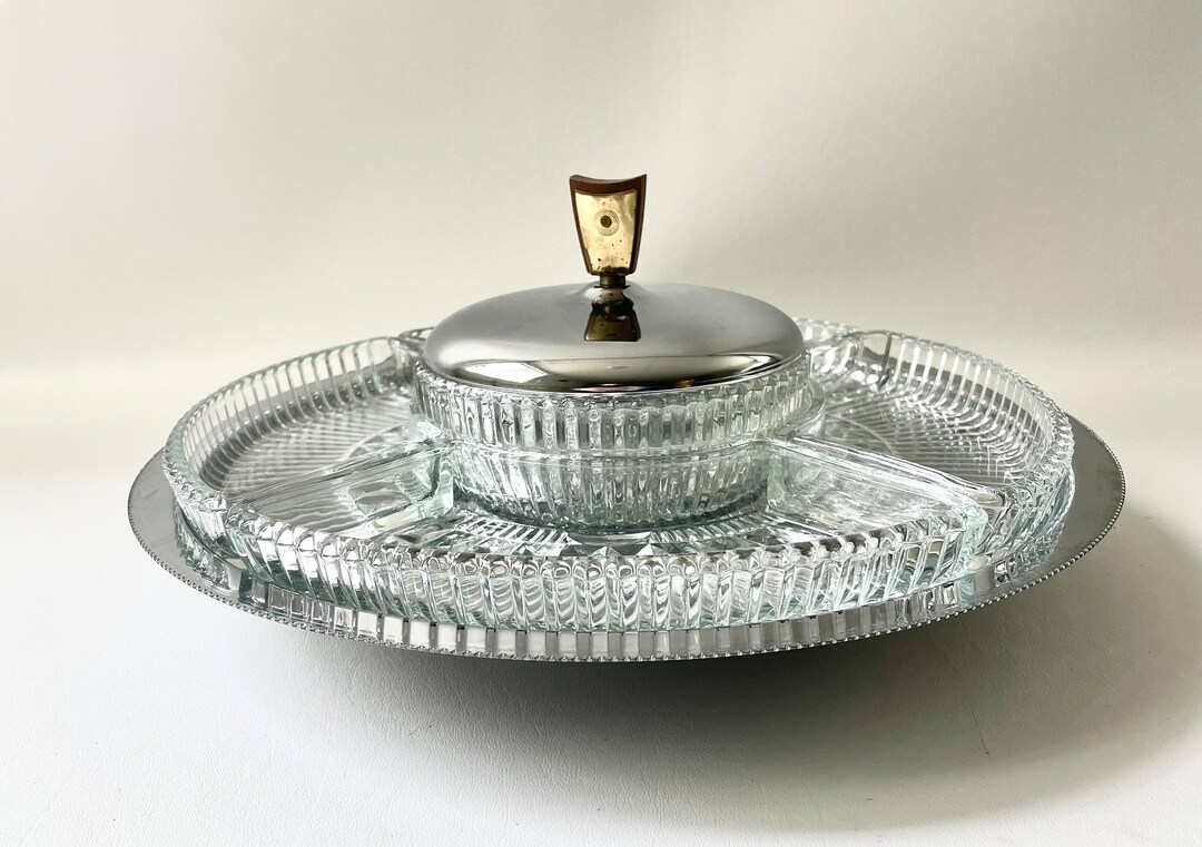 Beautiful Kromex Silver Plated Serving Tray - Etsy