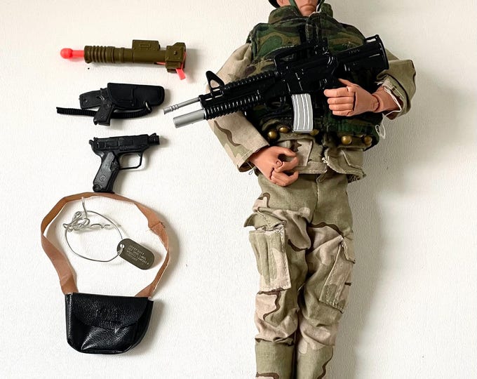 Vintage 1996 GI Joe Doll - Etsy