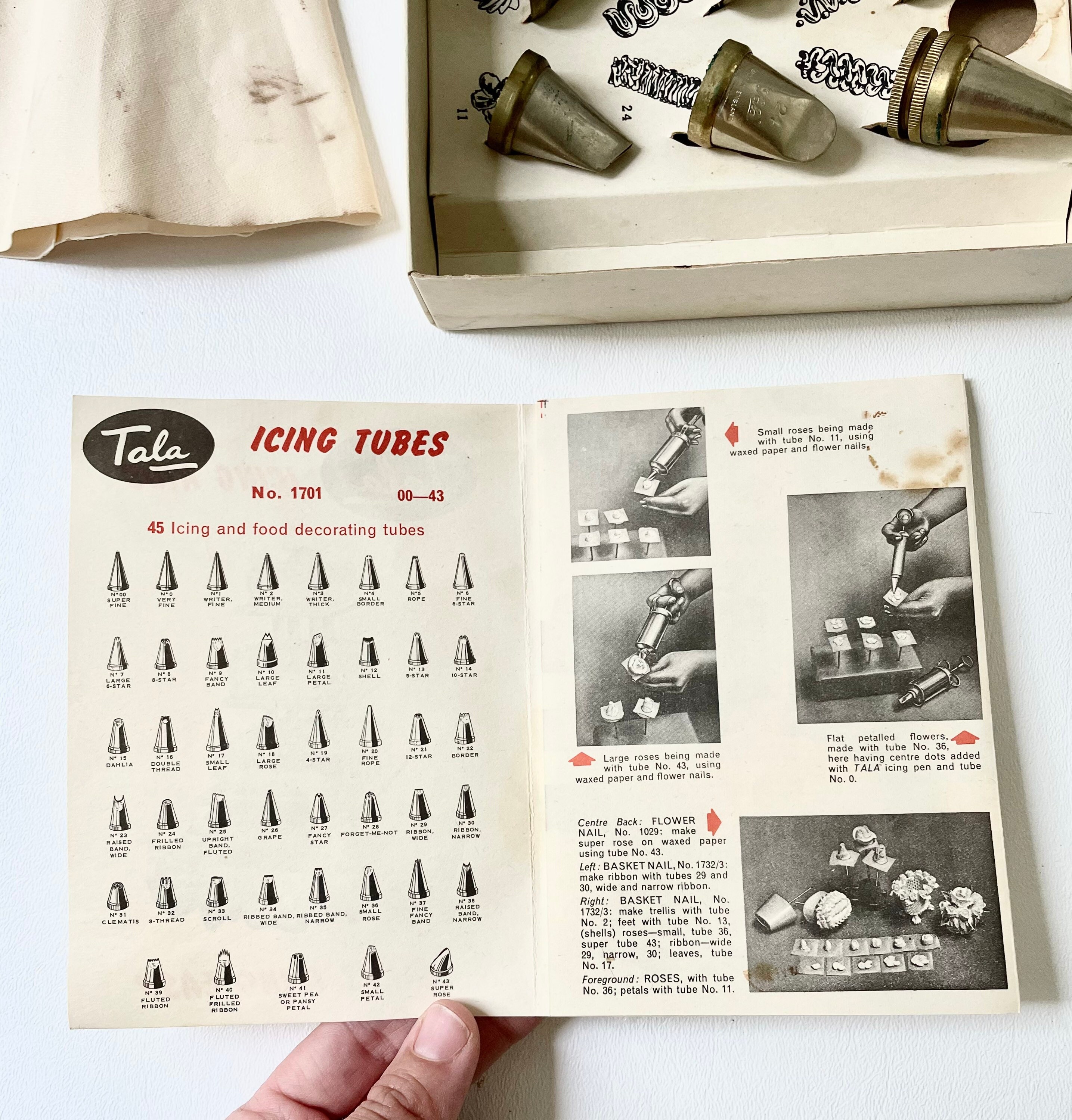 Vintage Tala Icing Set - Etsy