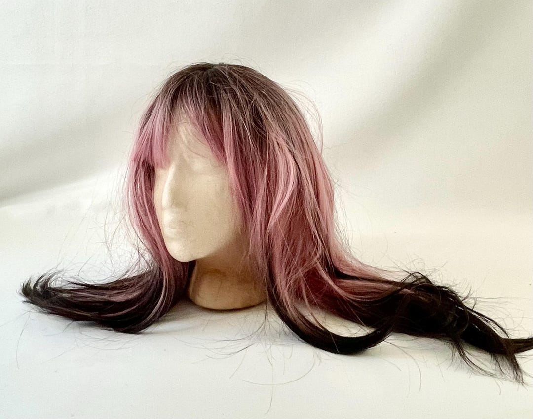 Women's Pink Ombré Wig / Halloween Costume - Etsy