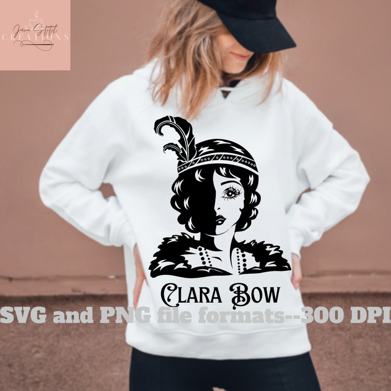 Clara Bow Svg, Tortured Poet Department Inspired SVG & PNG Files ...