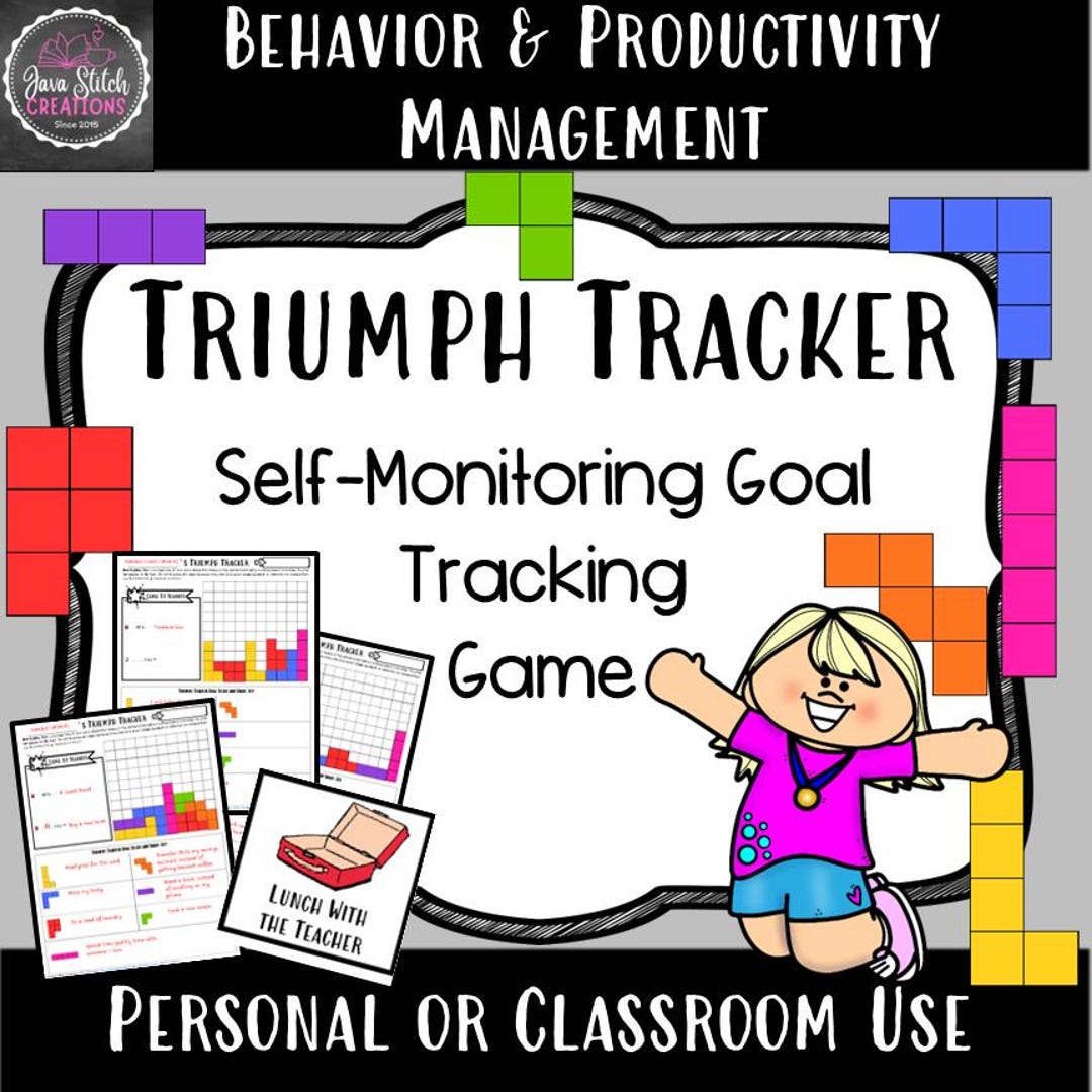 Student Goal Tracking Game | Goal Setting, Behavior Management (digital ...