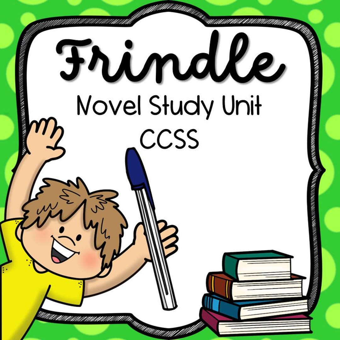 Frindle Novel Study: Comprehension Activities & Tests (digital Download ...