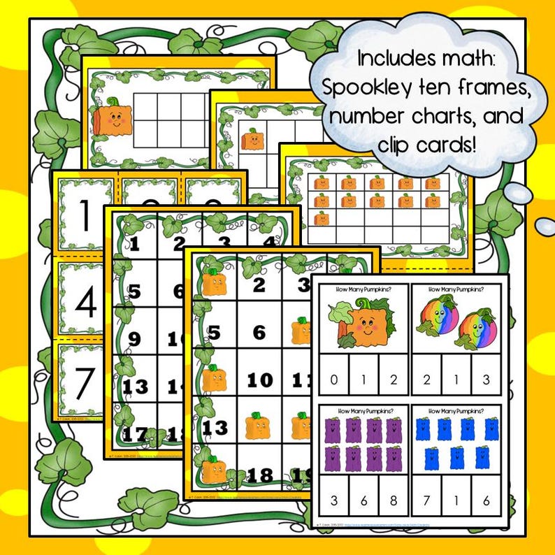 Spookley the Square Pumpkin Literacy Pack | Autumn | Fall | Spookley ...