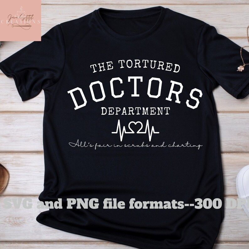 Tortured Doctors Department SVG & PNG Files: Poet Era, Doctor Gift ...
