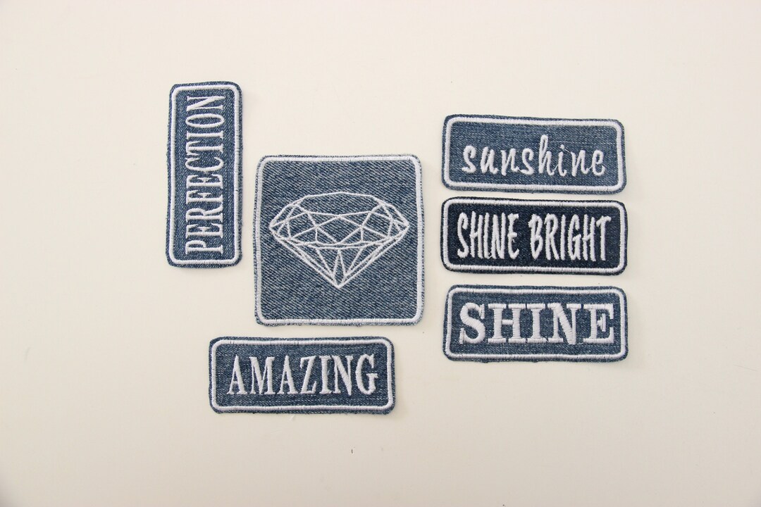 Diamond Patch , Amazing Patch , Sunshine Patch , Recycled Denim Patch ...