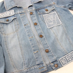Alien Patch , Oops Pach , Nope Patch , No Future Patch , Denim Patches ...