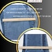 Denim Legs Scrap Bundle , Denim DIY Project Fabric , Slow Stitching ...