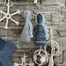 Christmas Tree Recycled Denim Angel Decor, Hanging Angel, Christmas ...