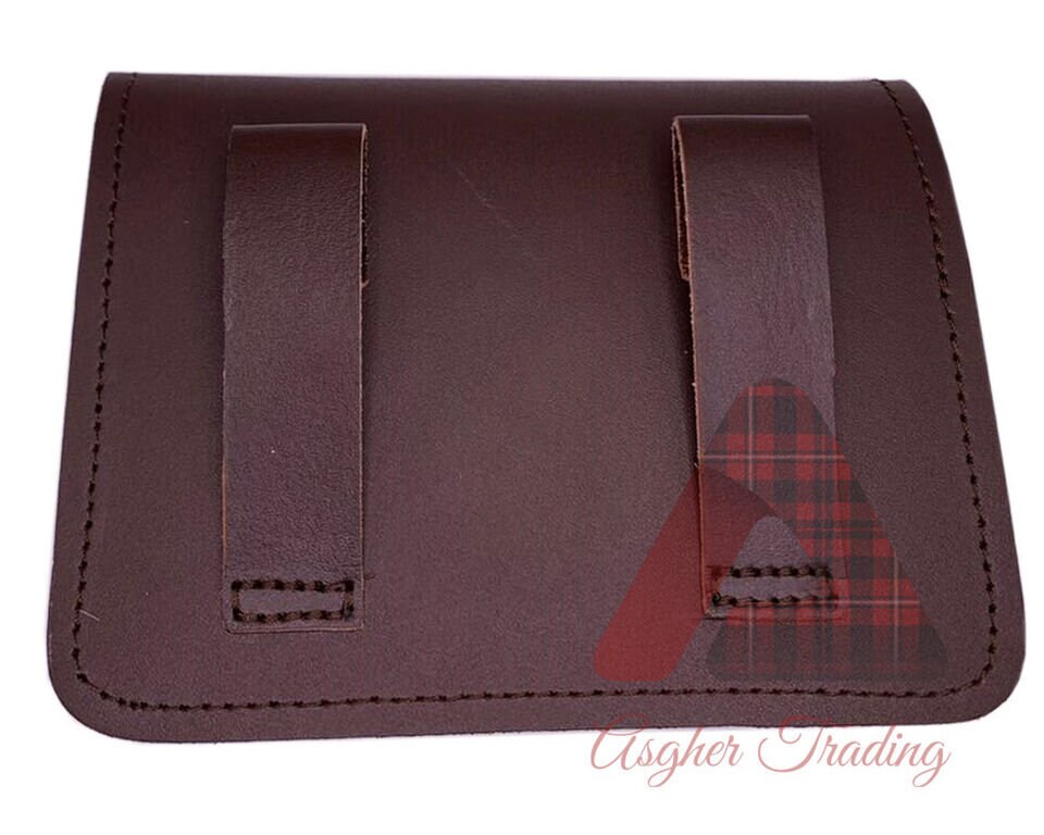 Scottish Kilt Belt Pouch Sporran Bag Kilt Sporran Beltstrap Embossed ...