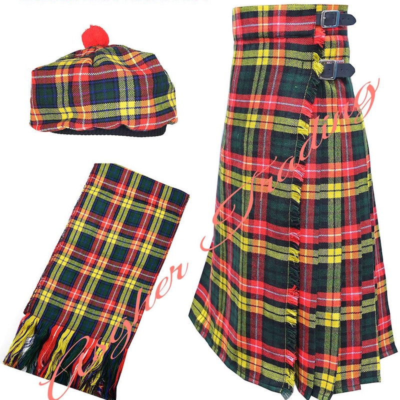 Yellow Plaid Womans Kilt - Etsy