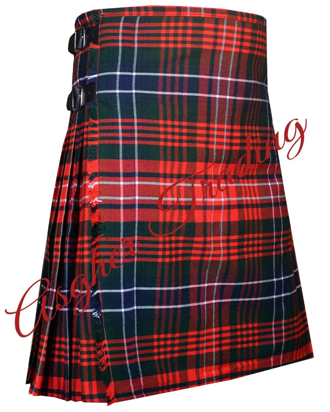 Handmade Wilson Modern Tartan Kilt: 8 Yard, 16 Oz, Custom Size - Etsy