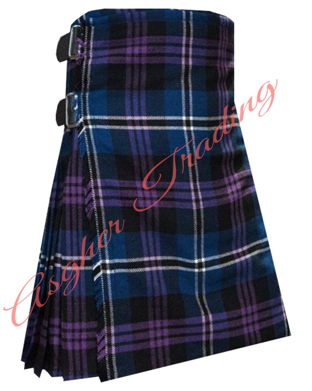Heritage of Scotland Tartan Kilt: 16 Oz Acrylic Wool, Traditional ...