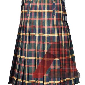 Handmade US Marine Corps Tartan Kilt: Traditional Scottish Highland ...