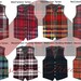 Hand Made Traditional Scottish 5 Buttons Clan Tartan Plaid Waistcoat ...