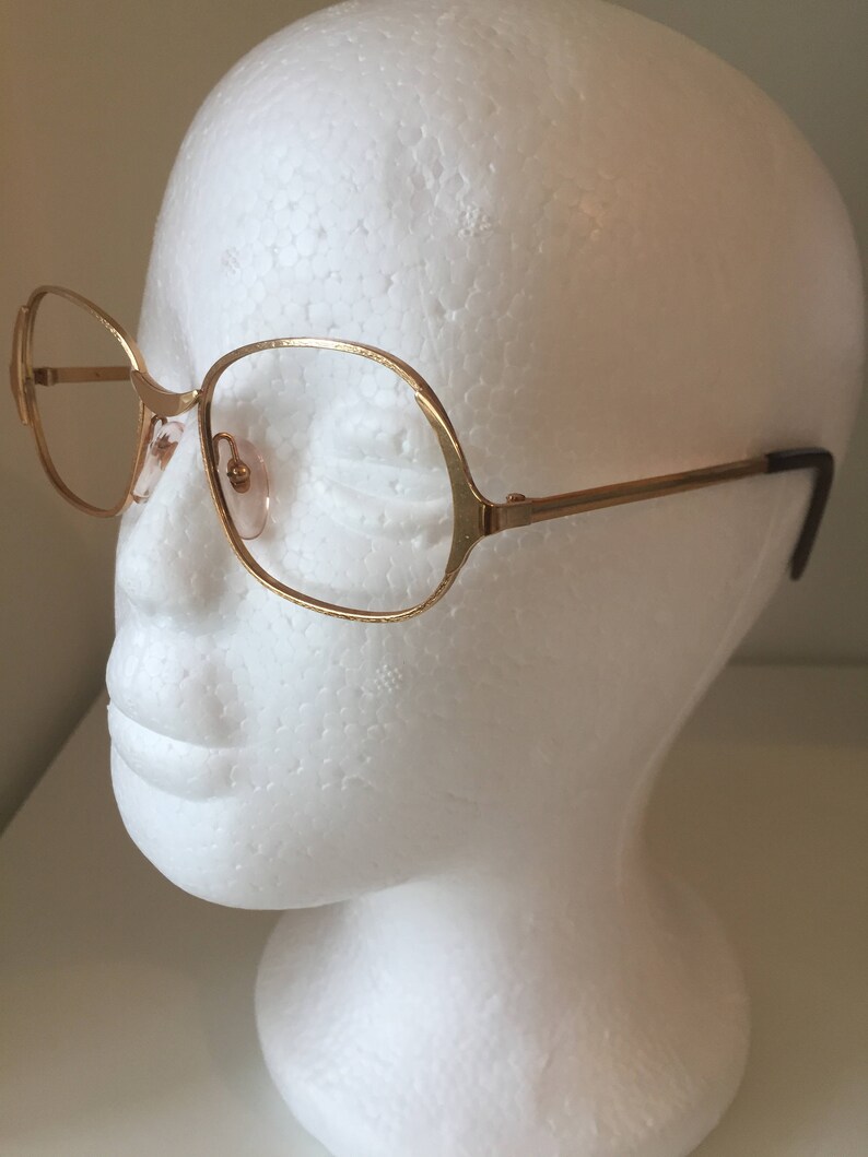 1990's Gold Metal Vintage Eyewear Spectacles/glasses - Etsy