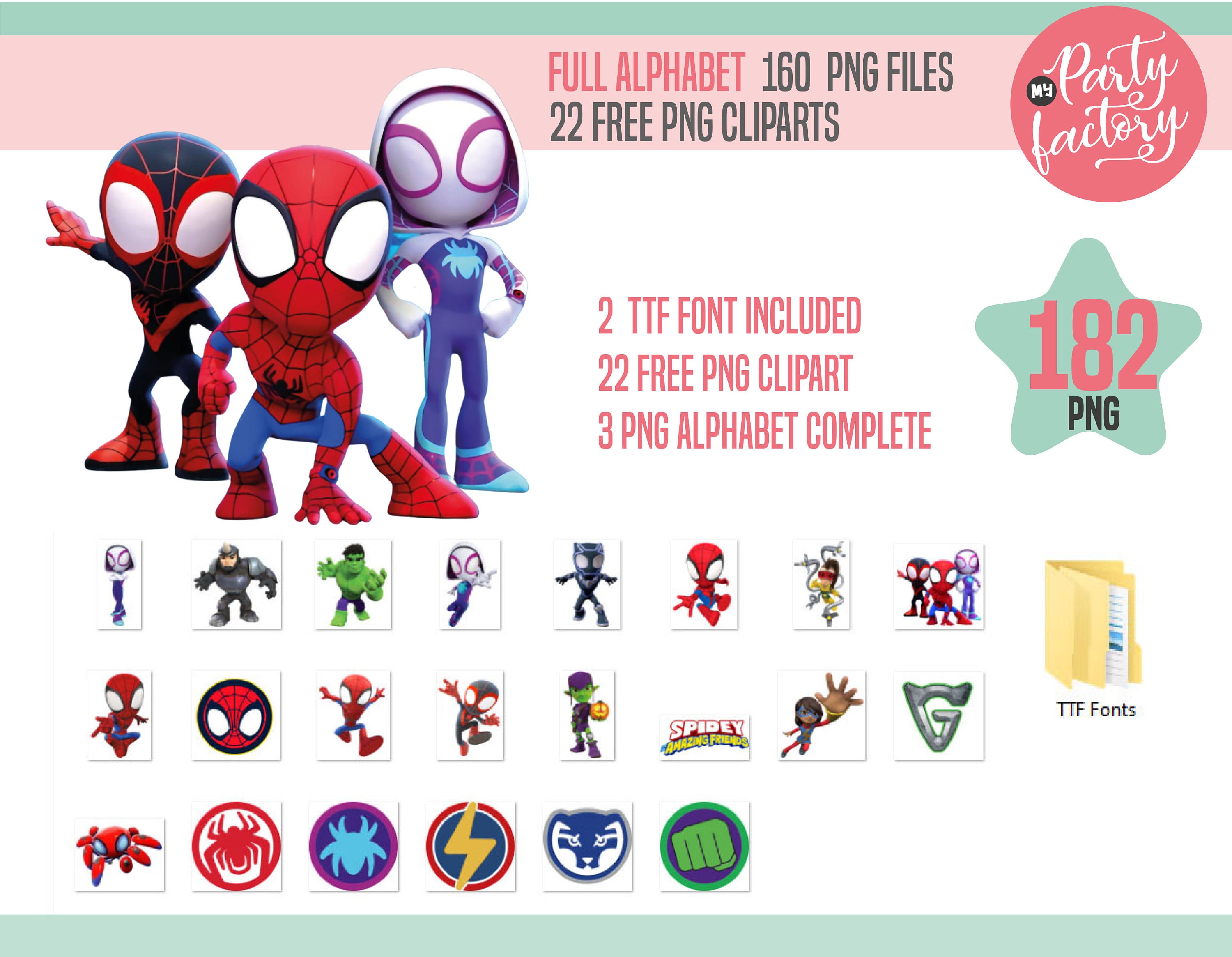 Spidey And His Amazing Friends Alphabet, Spidey Font, Free, 53% OFF