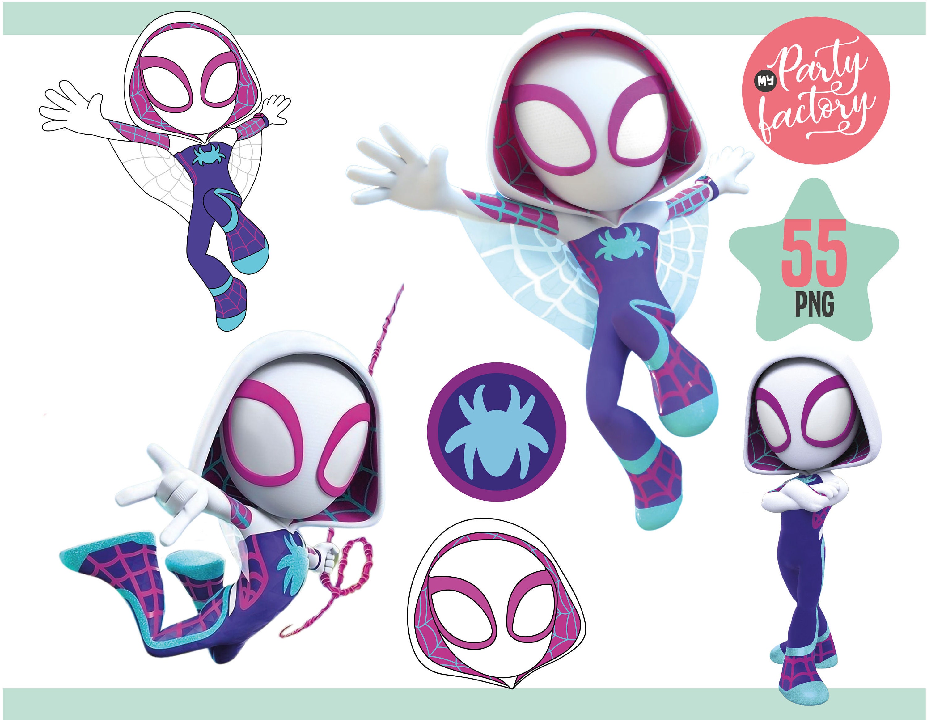 Spidey and His Amazing Friends PNG Images High Resolution - Etsy Singapore