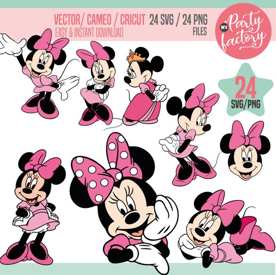 Minnie Face Clip Art