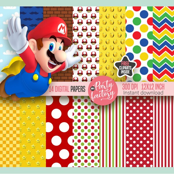 Super Mario Decor - Etsy