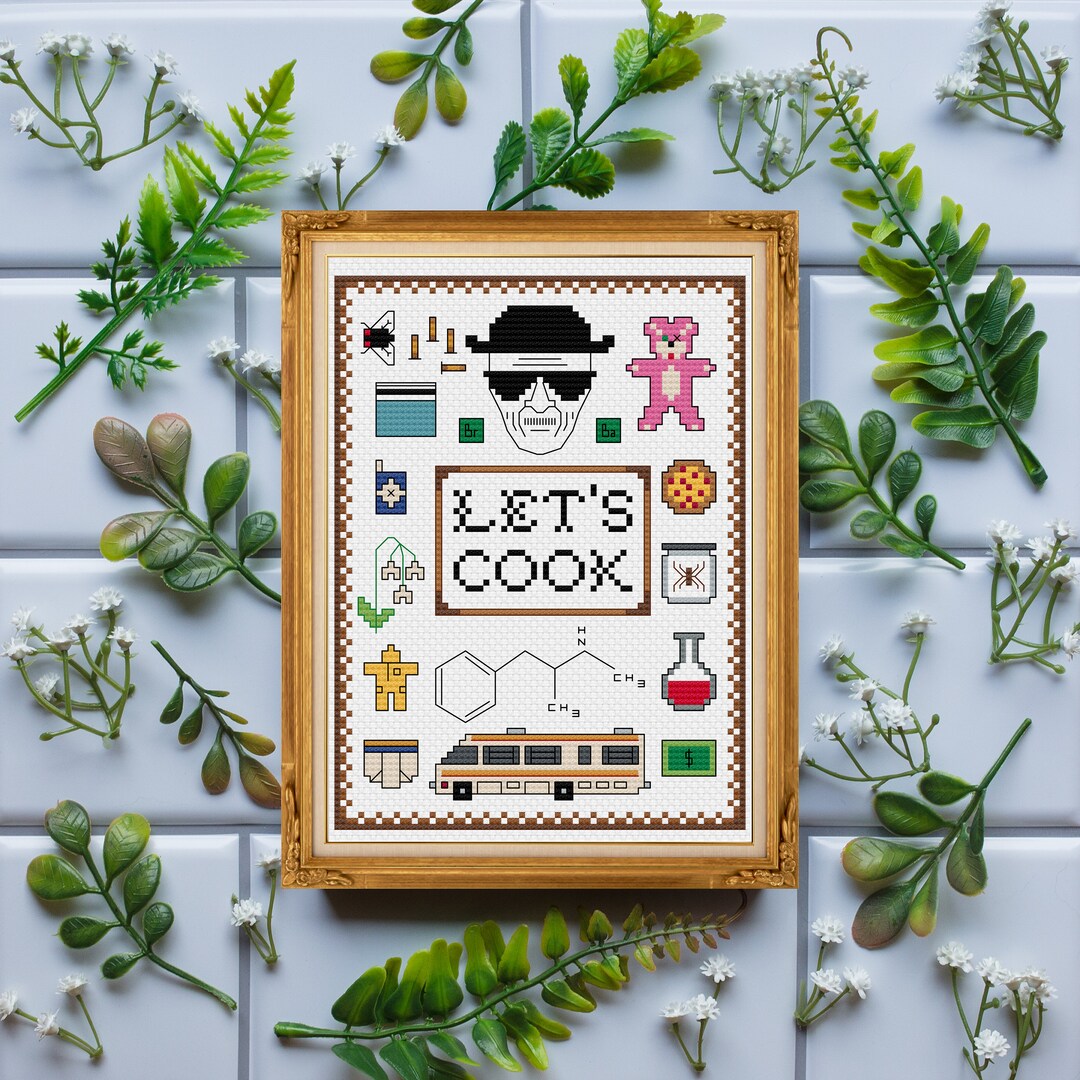 PDF ONLY Let's Cook Breaking Bad Modern Subversive Cross Stitch ...