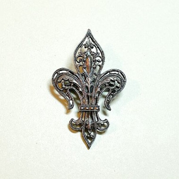 Fleur De Lis Brooch - Etsy
