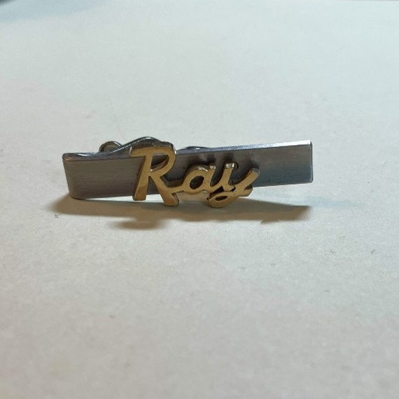 Hey, Ray! Vintage tie clip with Ray name from Swank,… - Gem
