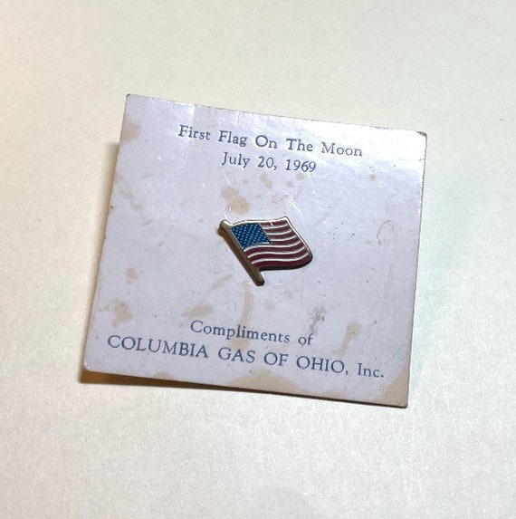 Vintage nasa moon first - Gem