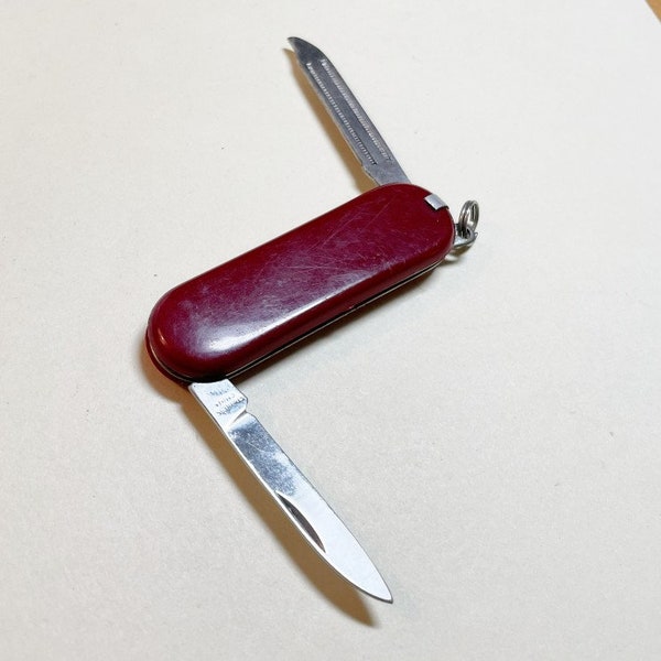 Swiss Army Knife Keychain - Etsy