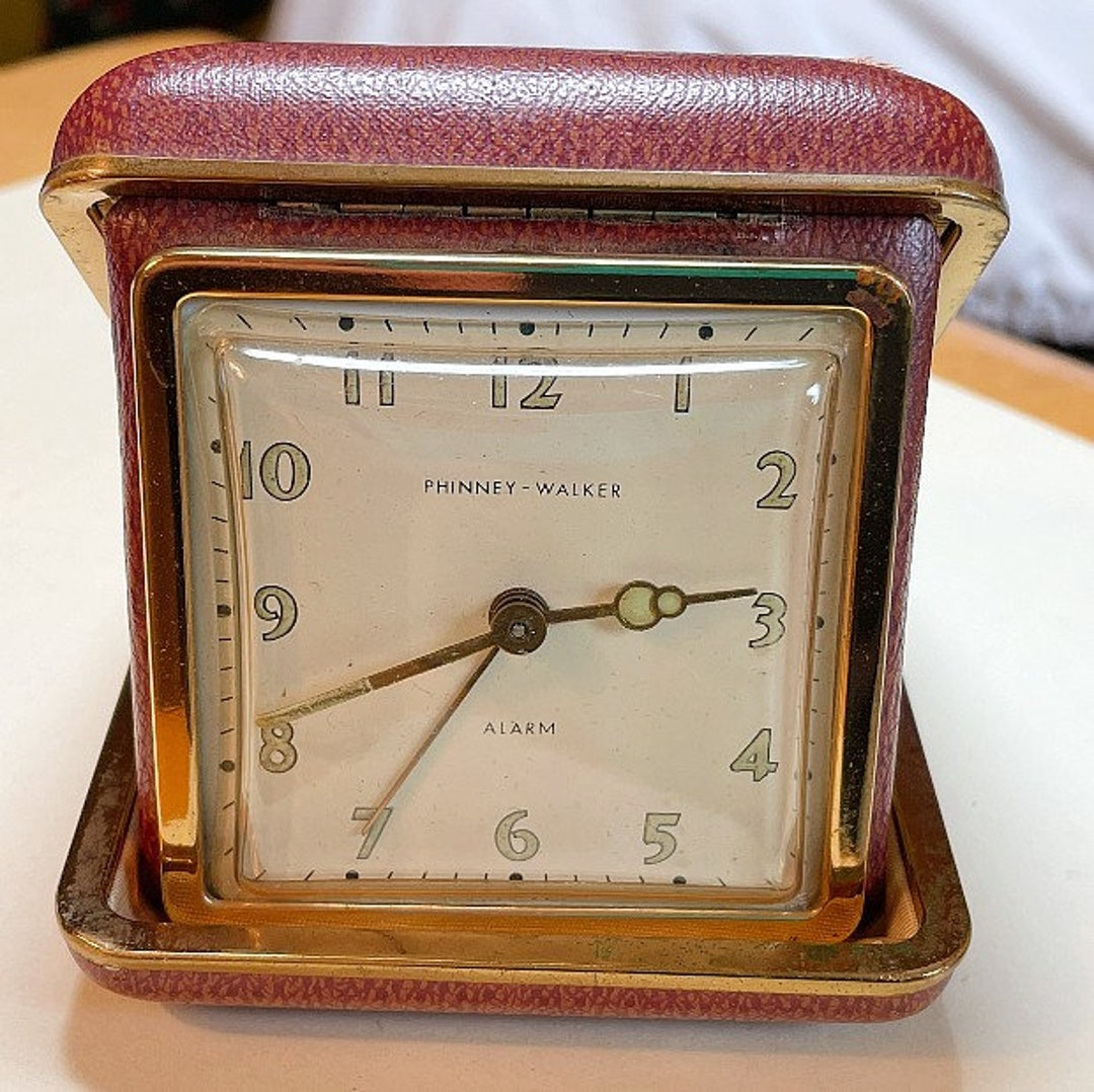 Vintage Travel Alarm Clock for Parts or Repair From Phinney-walker Not ...