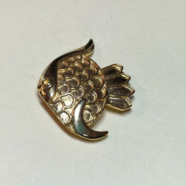 Goldfish Pin - Etsy