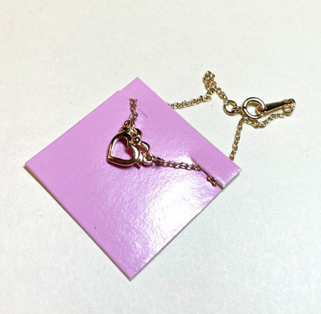 Vintage Avon Chain Bracelet, Golden Hearts Bracelet, Small, 5 1/2 ...